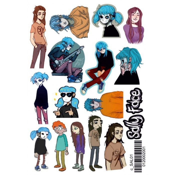 Стикерпаки Sally Face купить в Минске, цена в Беларуси